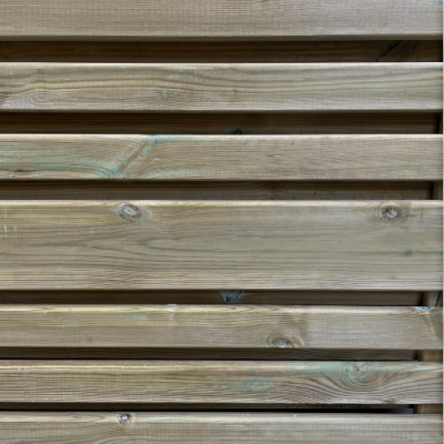 Tuscan Contemporary Fence Panel - Atlantic Timber